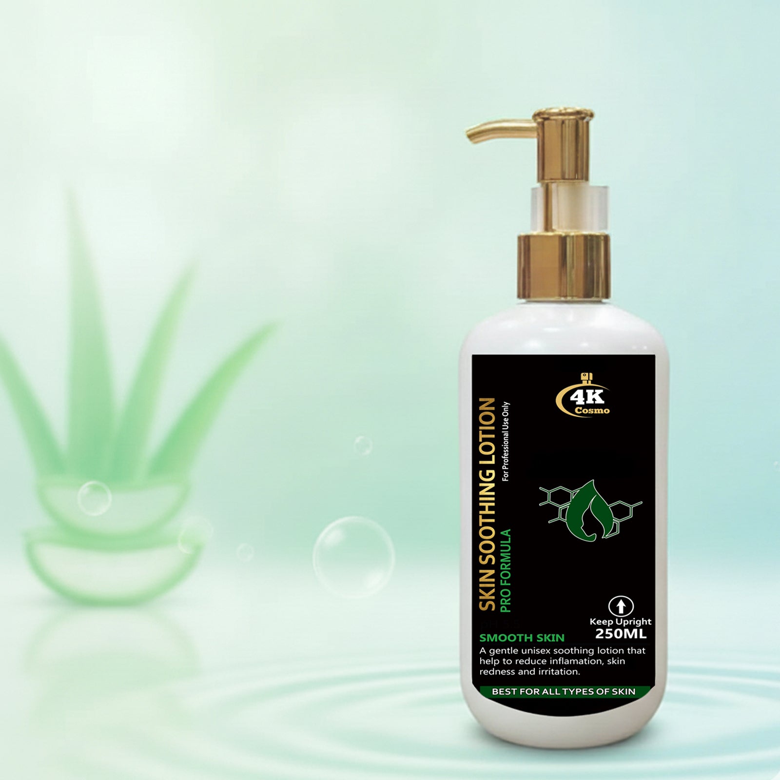Skin Soothing Body Lotion 250ml By 4K Cosmo – 4K COSMO